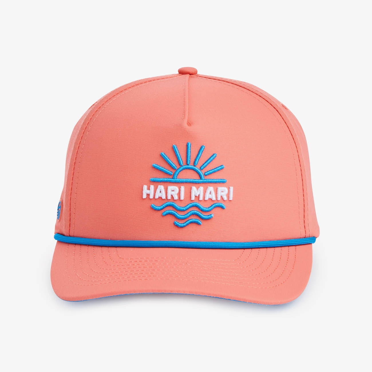 Sun Wave Hat | Coral/Blue